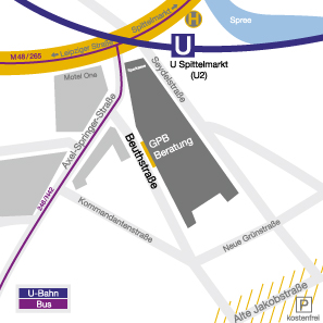 Unser Standort in Berlin-Mitte | GPB Berlin